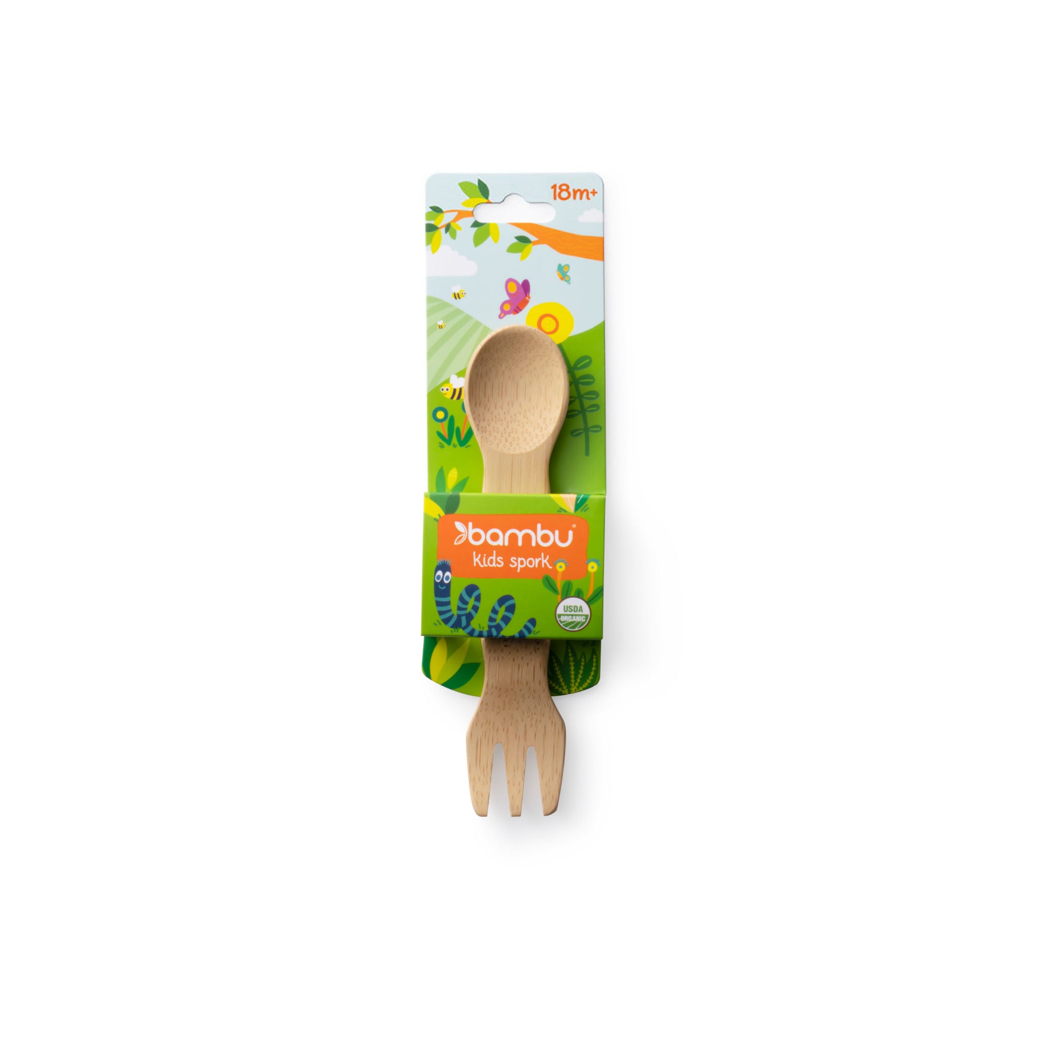 Kid's Spork (18M+) - Organic Kids Products, Safe & Tested - bambu